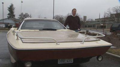 Car-Boat hybrid sails through Spokane streets | News | khq.com