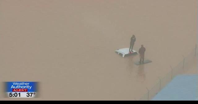 Chehalis River flooded and closed I-5 | Weather | khq.com