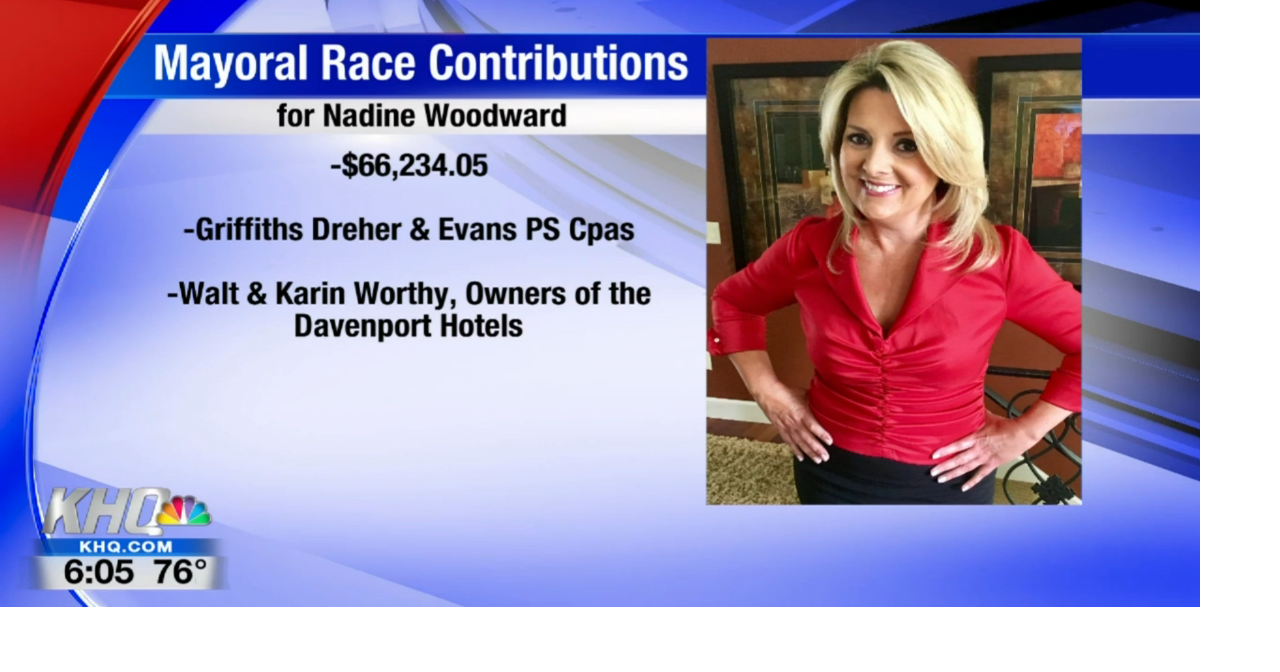 Nadine Woodward leads the money race in Spokane's mayoral contest ...