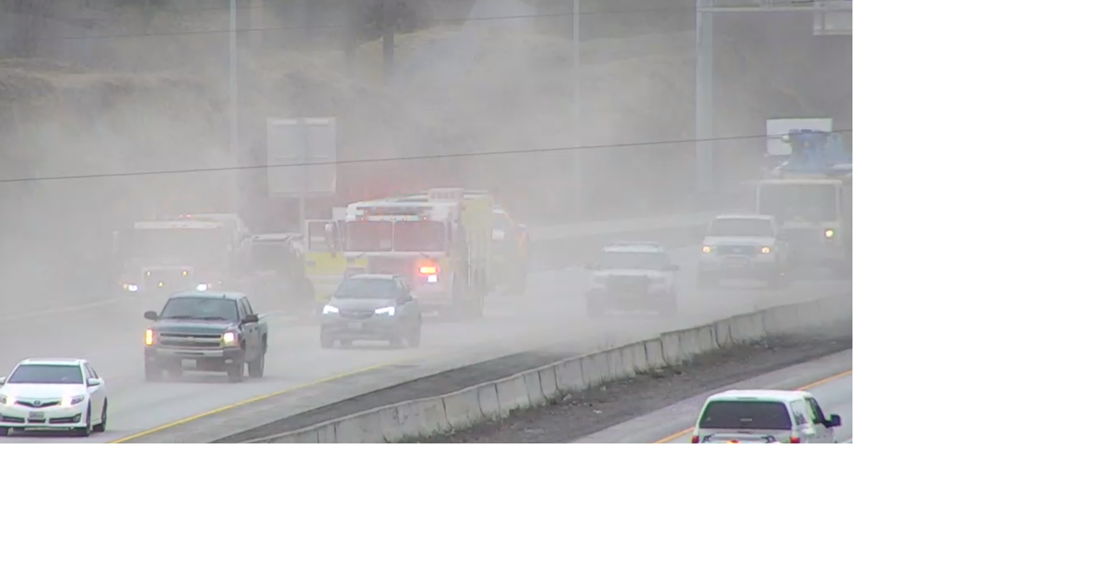 I-90 eastbound west of downtown Spokane at standstill as crews respond ...