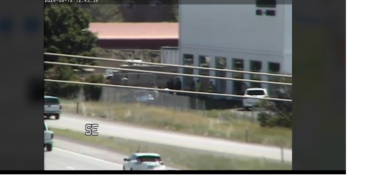 Car flies off I-90 and hits building in Spokane Valley | Spokane News ...