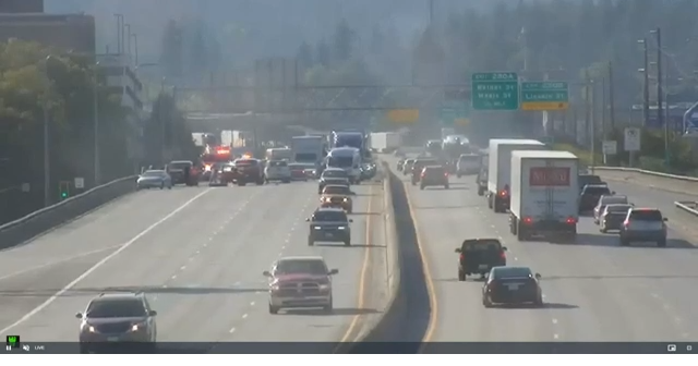 TRAFFIC ALERT: Multivehicle collision on eastbound I-90 backs up ...