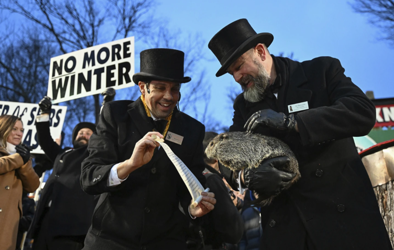 It's Groundhog Day: Punxsutawney Phil predicts an early spring | | khq.com