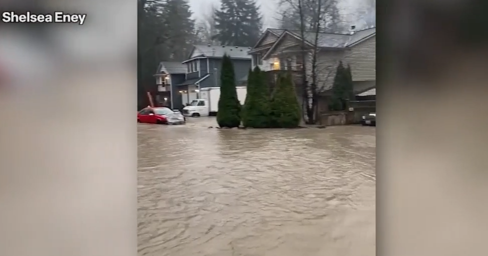 Western Washington sees major flooding due to heavy rain storms ...