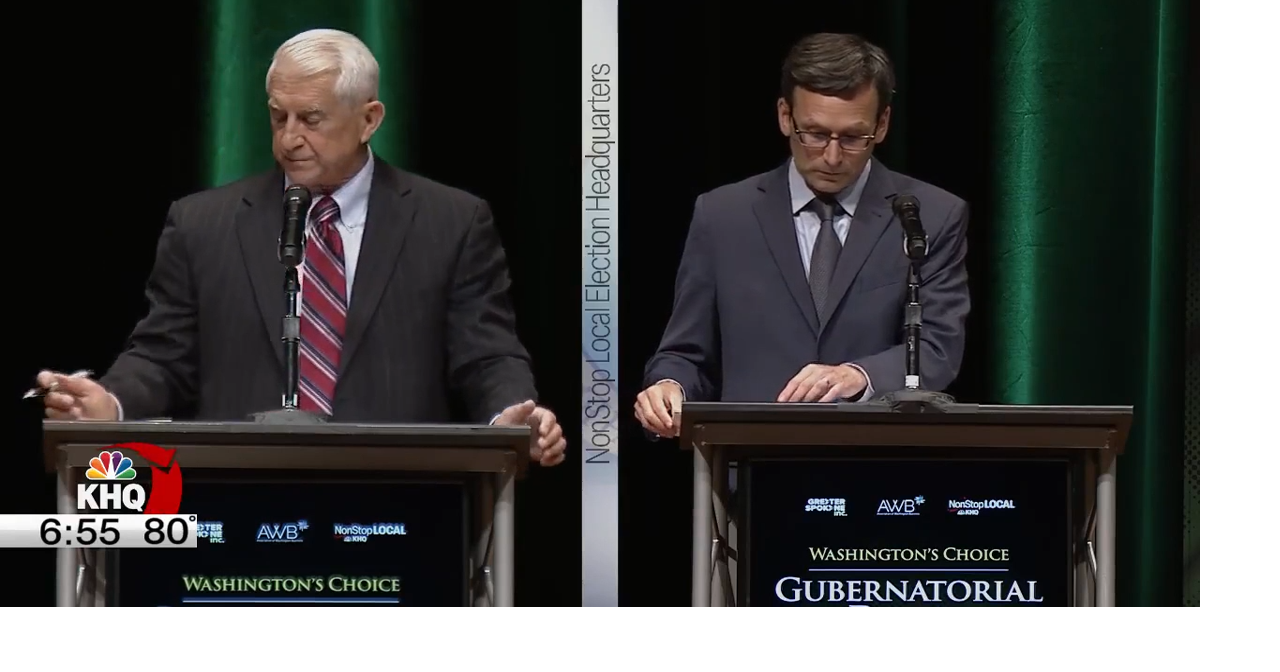 Closing statements from Washington's gubernatorial candidates at the ...