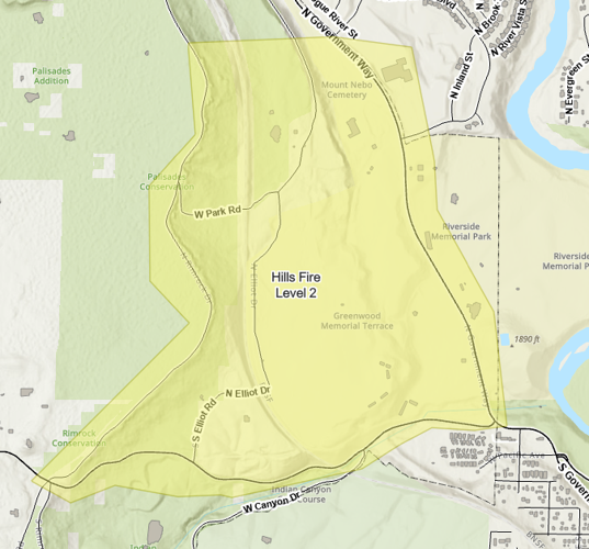 Evacuation orders issued for wildfire near Greenwood Memorial Terrace ...