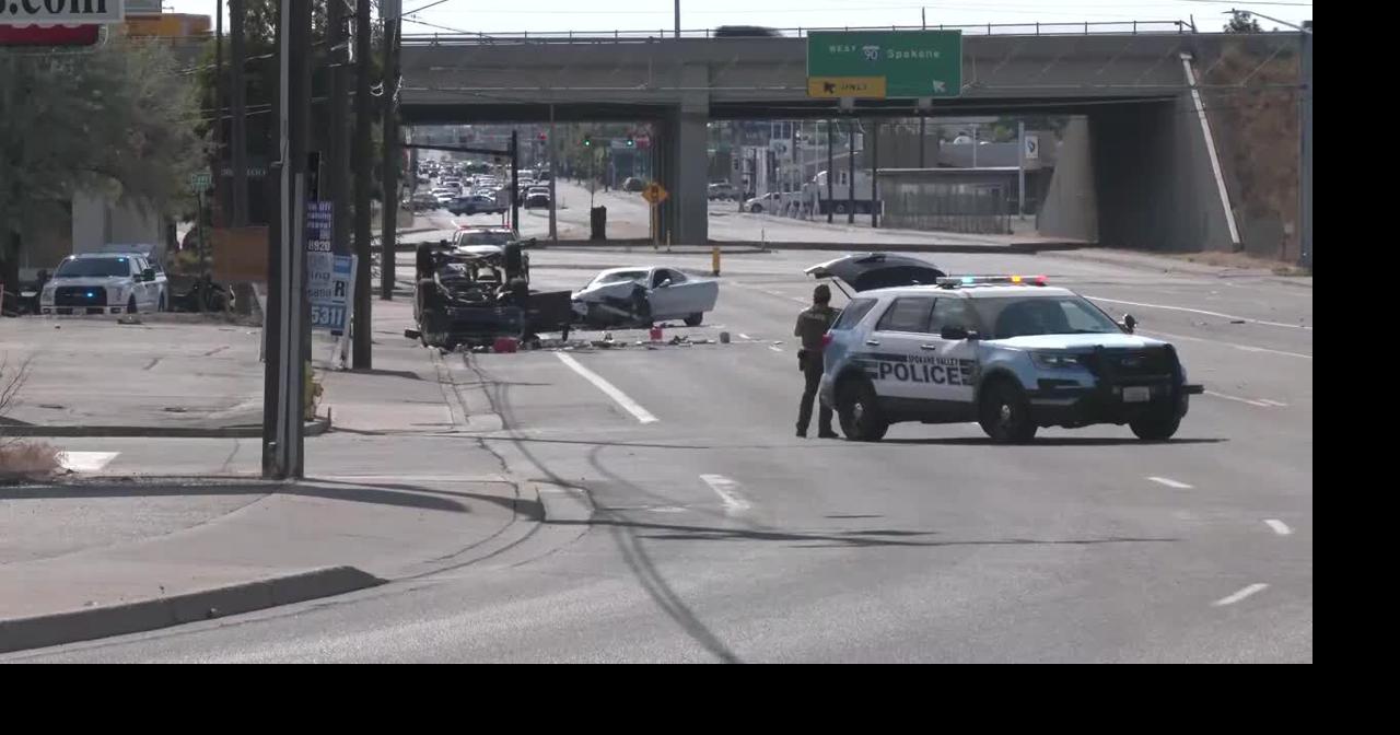 Multi-car crash in Spokane Valley causes traffic delays near Sprague ...