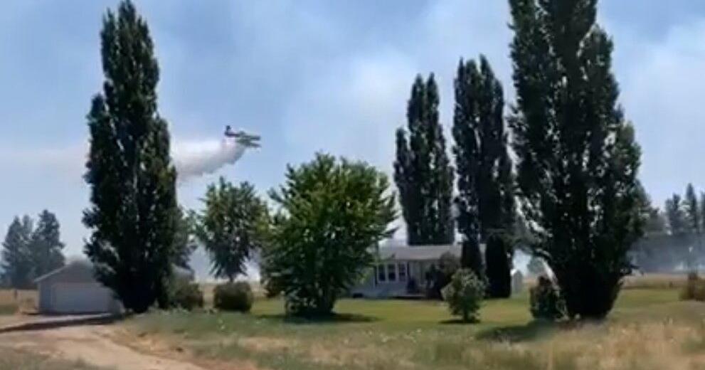 Wildfire west of Cheney burns 17 acres, under control | Washington ...