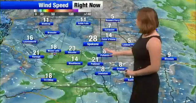 Wind continues to batter region, snow headed this way | Spokane News ...