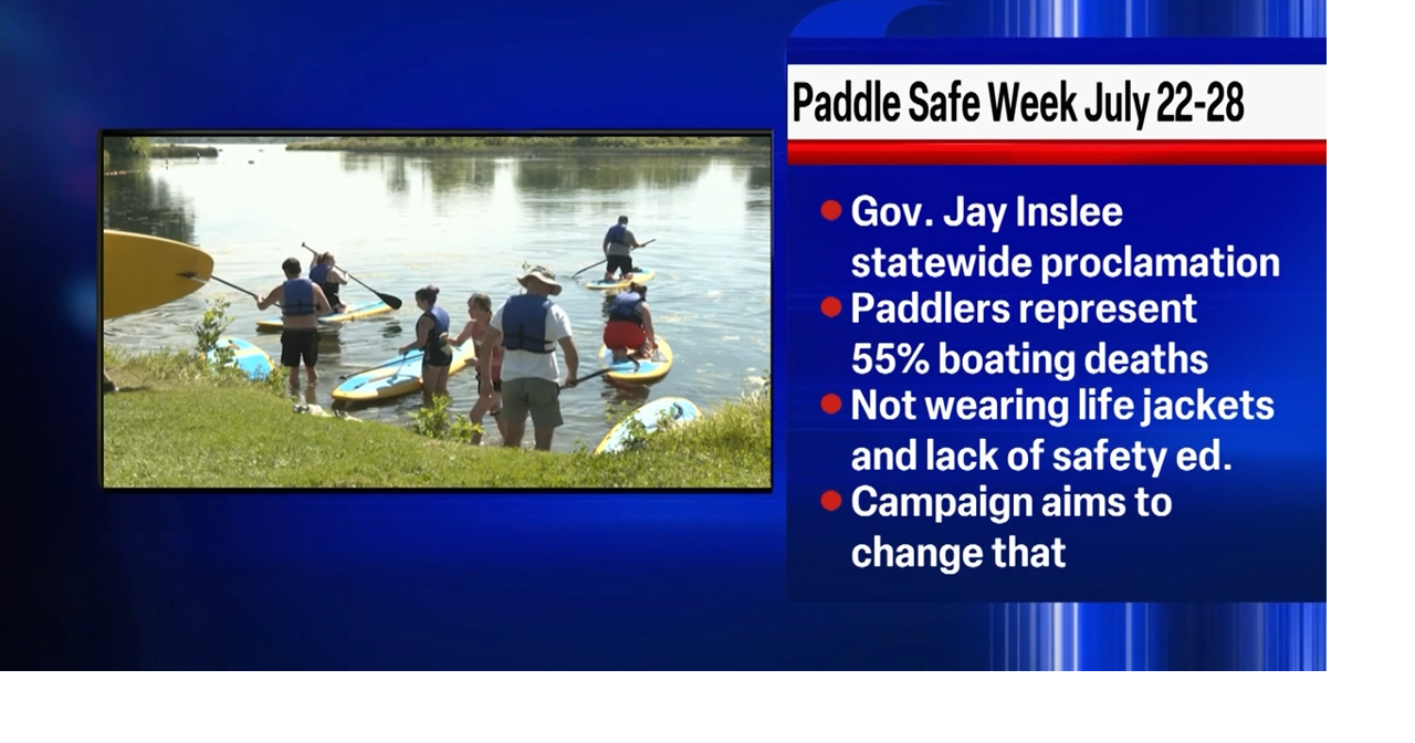 July 22 to 28 declared as Paddle Safe Week in Washington | Spokane News ...