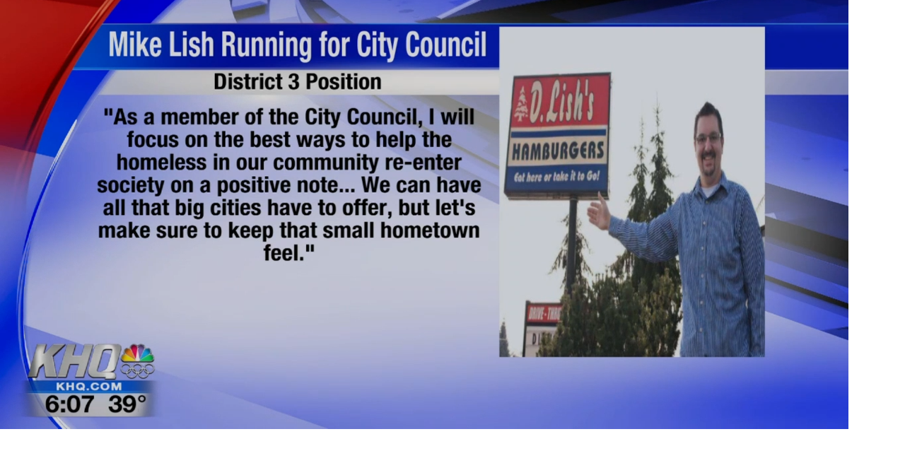 Mike Lish announces run for Spokane City Council, District 3 | Spokane ...