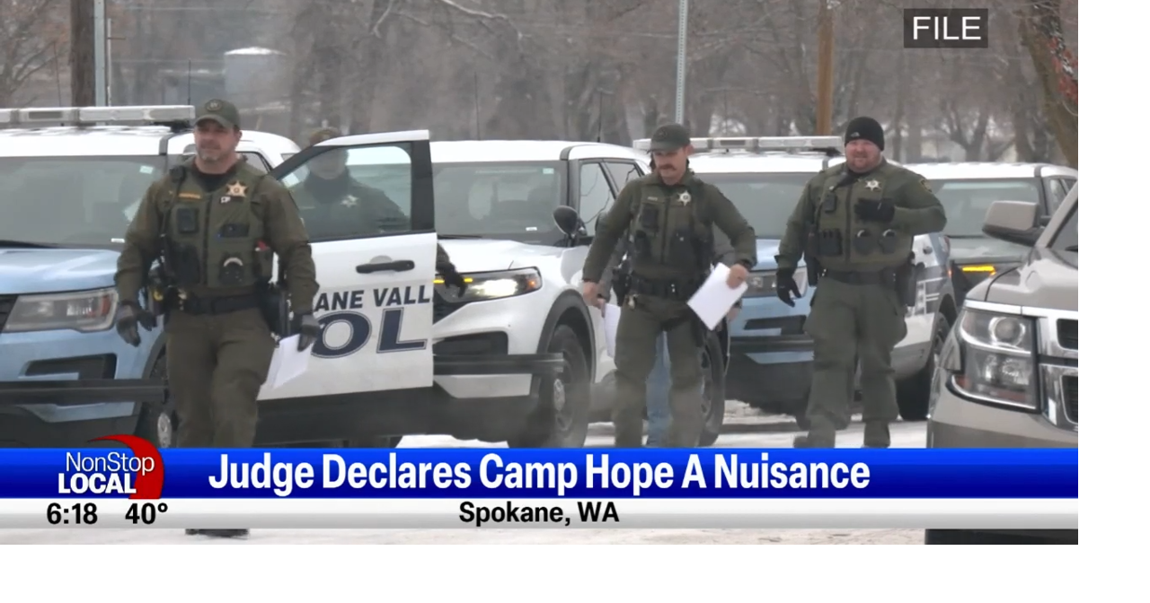 Judge orders Spokane, WSDOT to work together on plan to clear Camp Hope ...