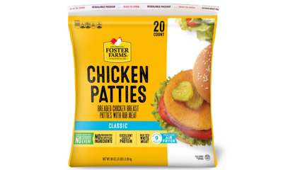 Foster Farms recalls fully cooked frozen chicken patties due to ...