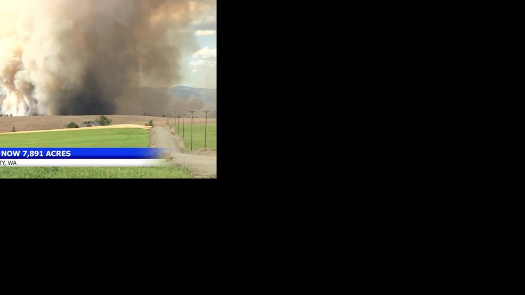 Hope Fire and Blackhawk Fire in Stevens County: Local teams take over ...