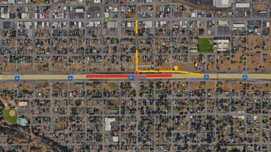 Two dead in head-on crash on I-90 involving wrong-way driver | Spokane ...