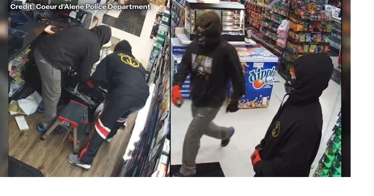 CDA police searching for two robbery suspects | Spokane News | khq.com