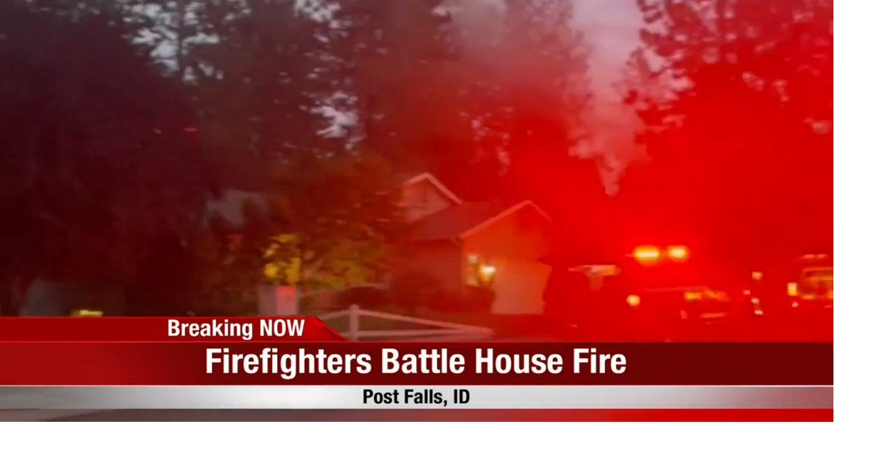 Firefighters put out house fire in Post Falls, no injuries reported ...
