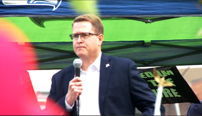 200 people rally against Gov. Inslee's decision to deny Spokane County ...