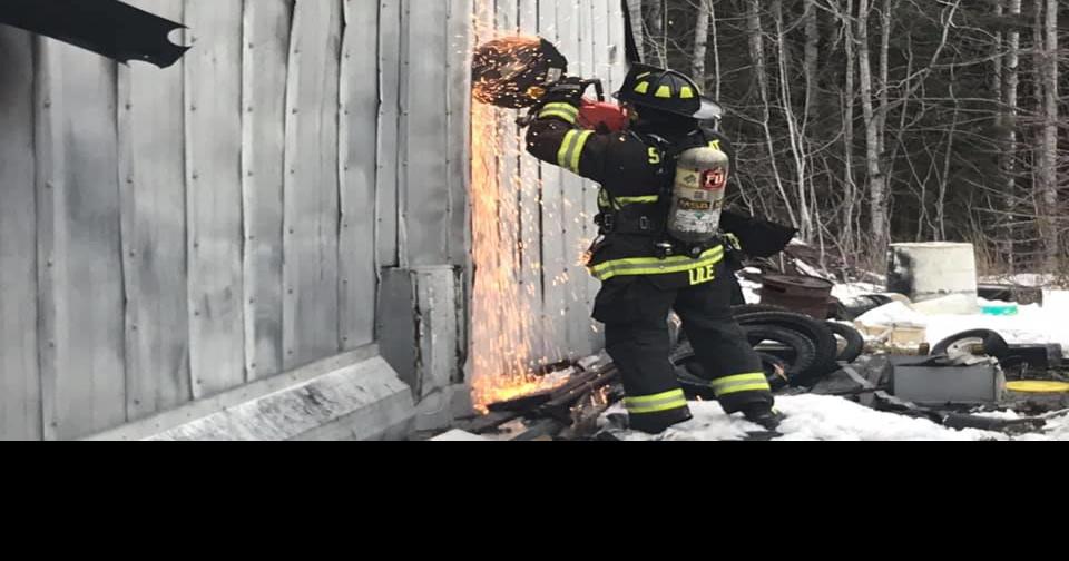 Firefighters battle fire in Sandpoint | | khq.com