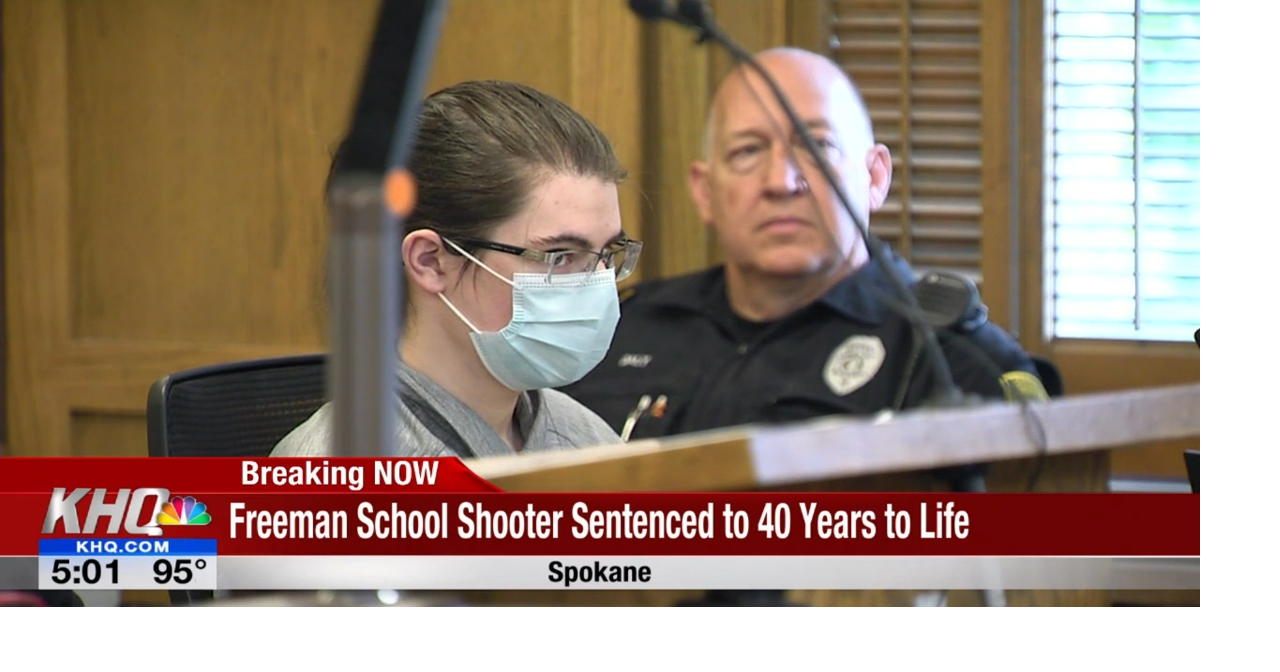 Freeman school shooter sentenced 40 years to life | Spokane News | khq.com