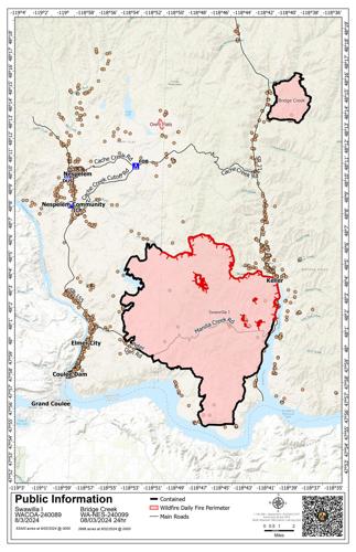 Swawilla Fire 70% contained, crews remaining vigilant over dry weekend ...