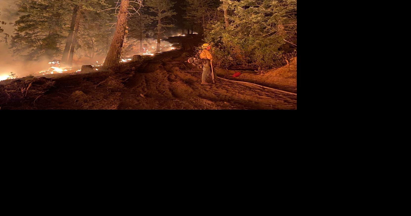 Ridge Creek Fire at 2,781 acres and 15% containment | Washington ...