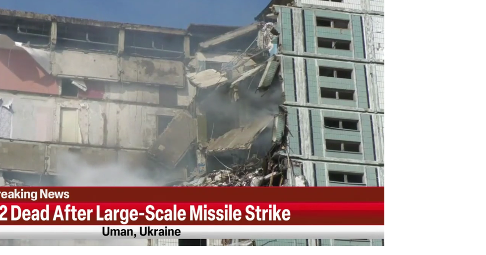 12 dead in Ukraine after large-scale Russian missile strike hits ...
