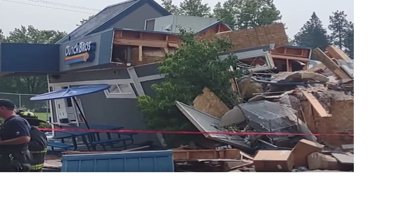 Dutch Bros on Freya reopens 2 years after truck drives through it ...