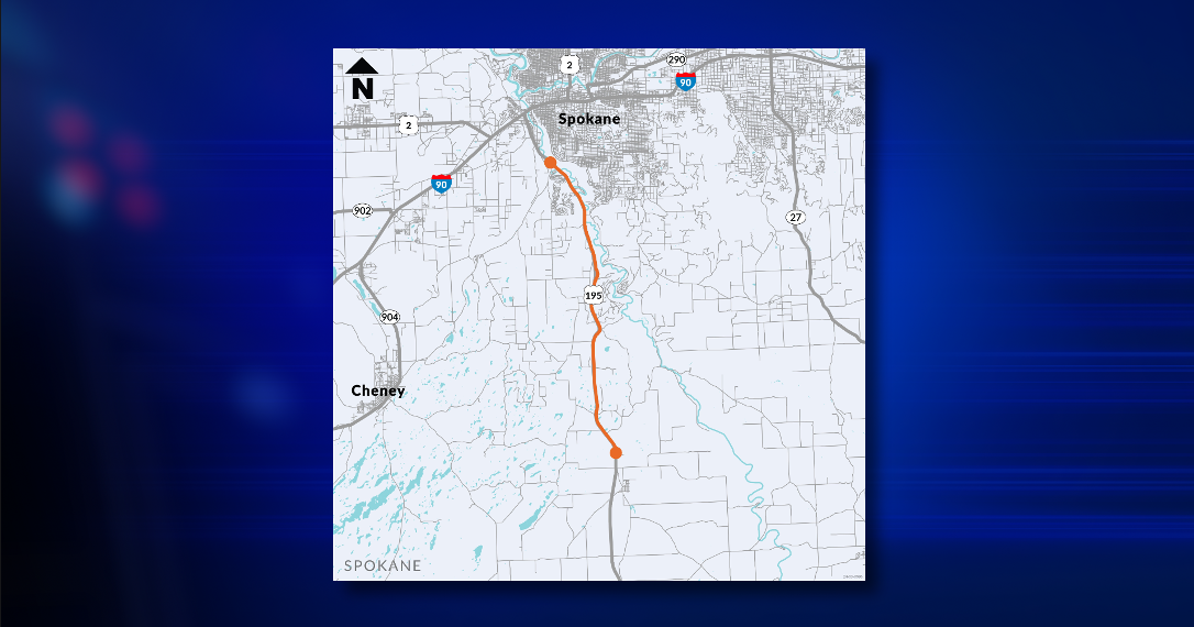 Expect delays on northbound U.S. 195 between Spangle and Spokane due to ...
