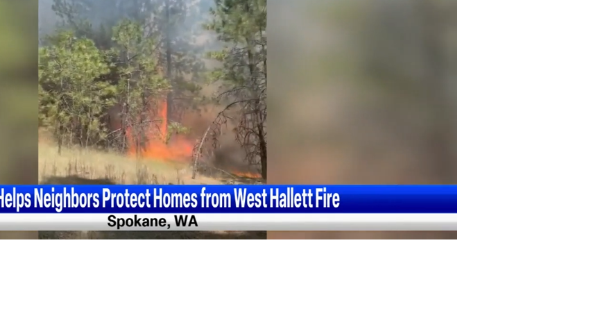 Cheney man helps neighbors protect their homes during West Hallett Fire ...