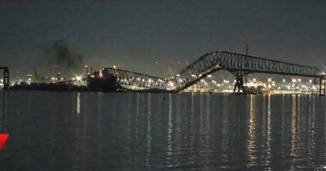 Baltimore bridge collapses and rescuers search for survivors | Spokane ...