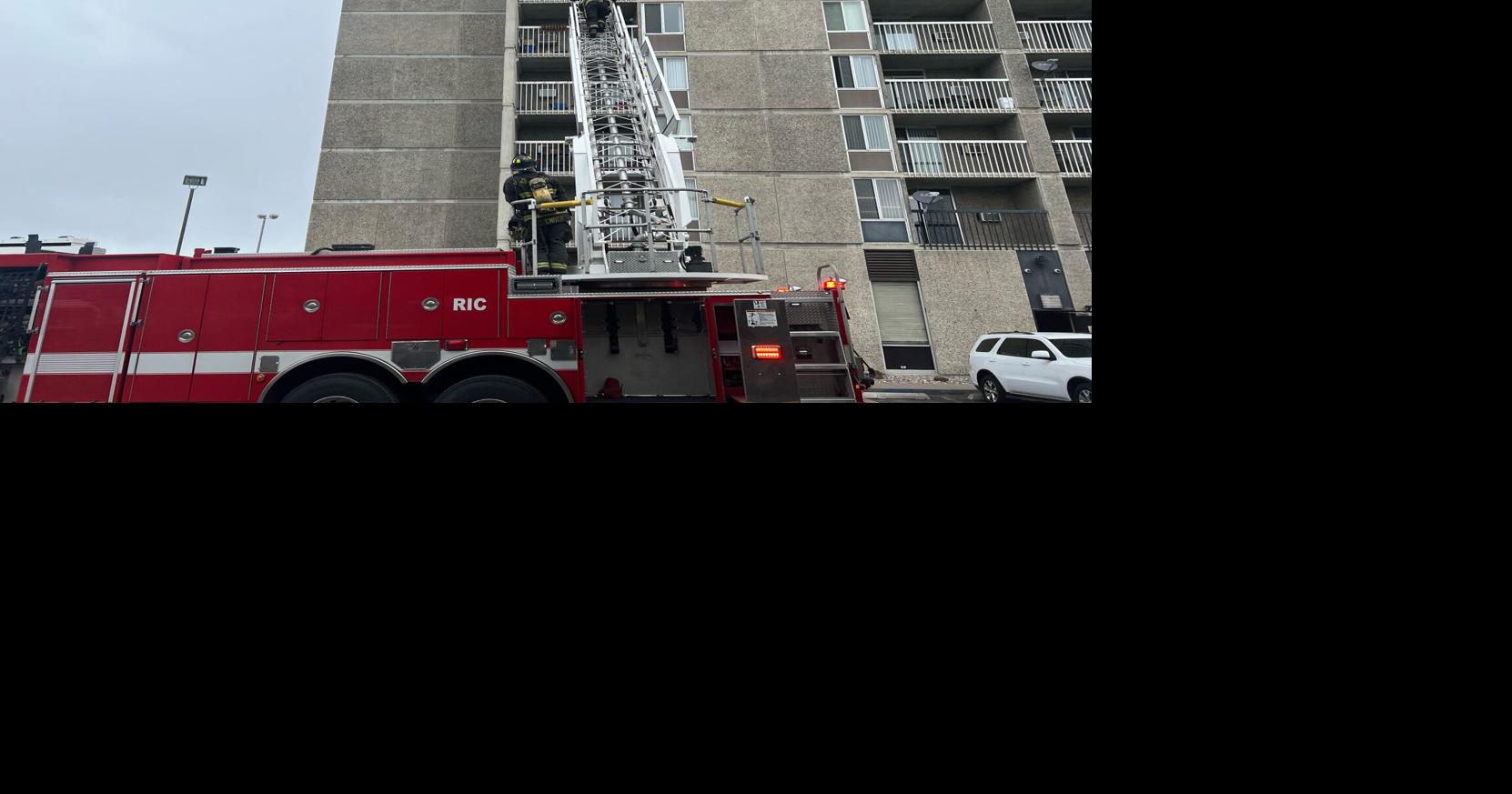 Fire breaks out in downtown Spokane high-rise apartments, two requiring ...