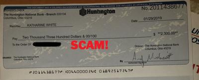 Grant County Sheriff's Office warns of cashier check, money order scam ...