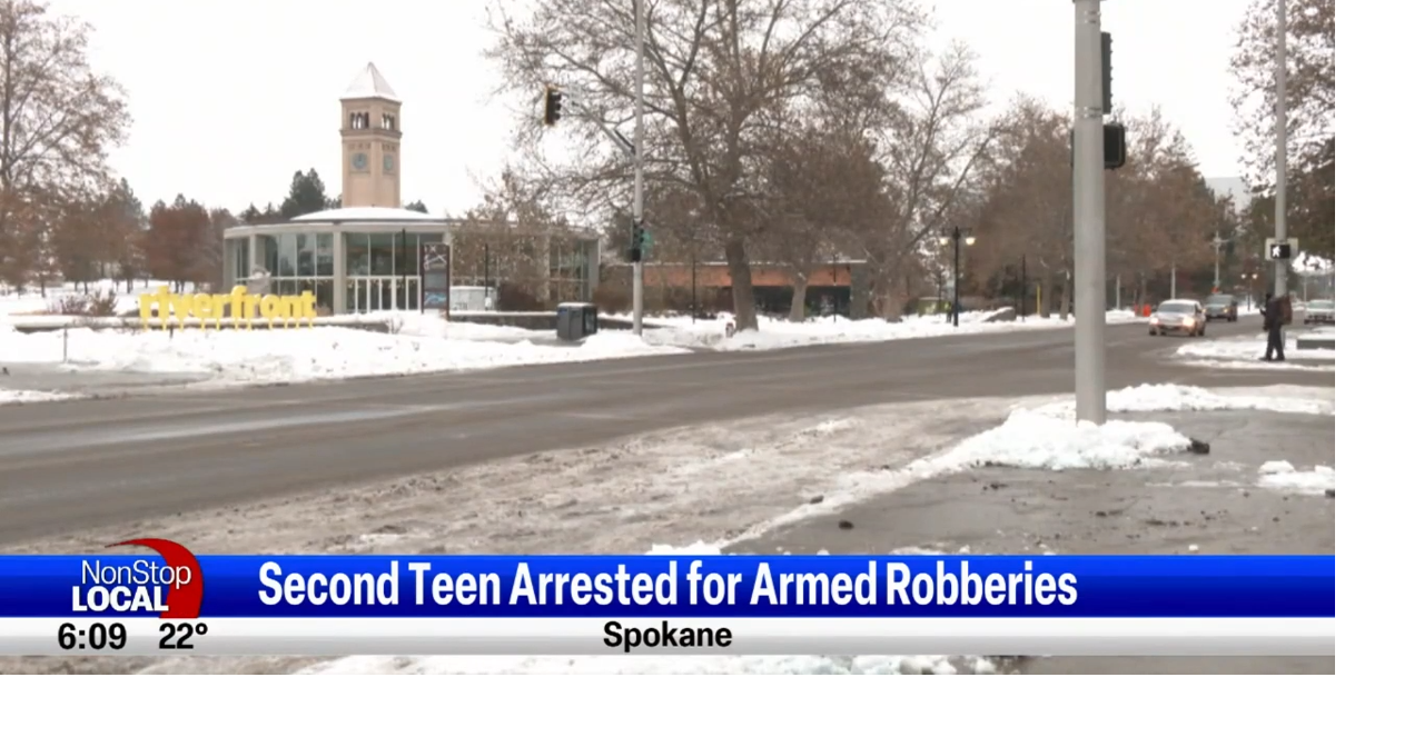 Second teen arrested in connection to robberies in downtown Spokane ...