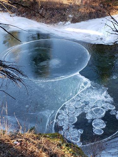 SLIDESHOW: Ice disks in Sluice Boxes State Park on January 14, 2019 ...