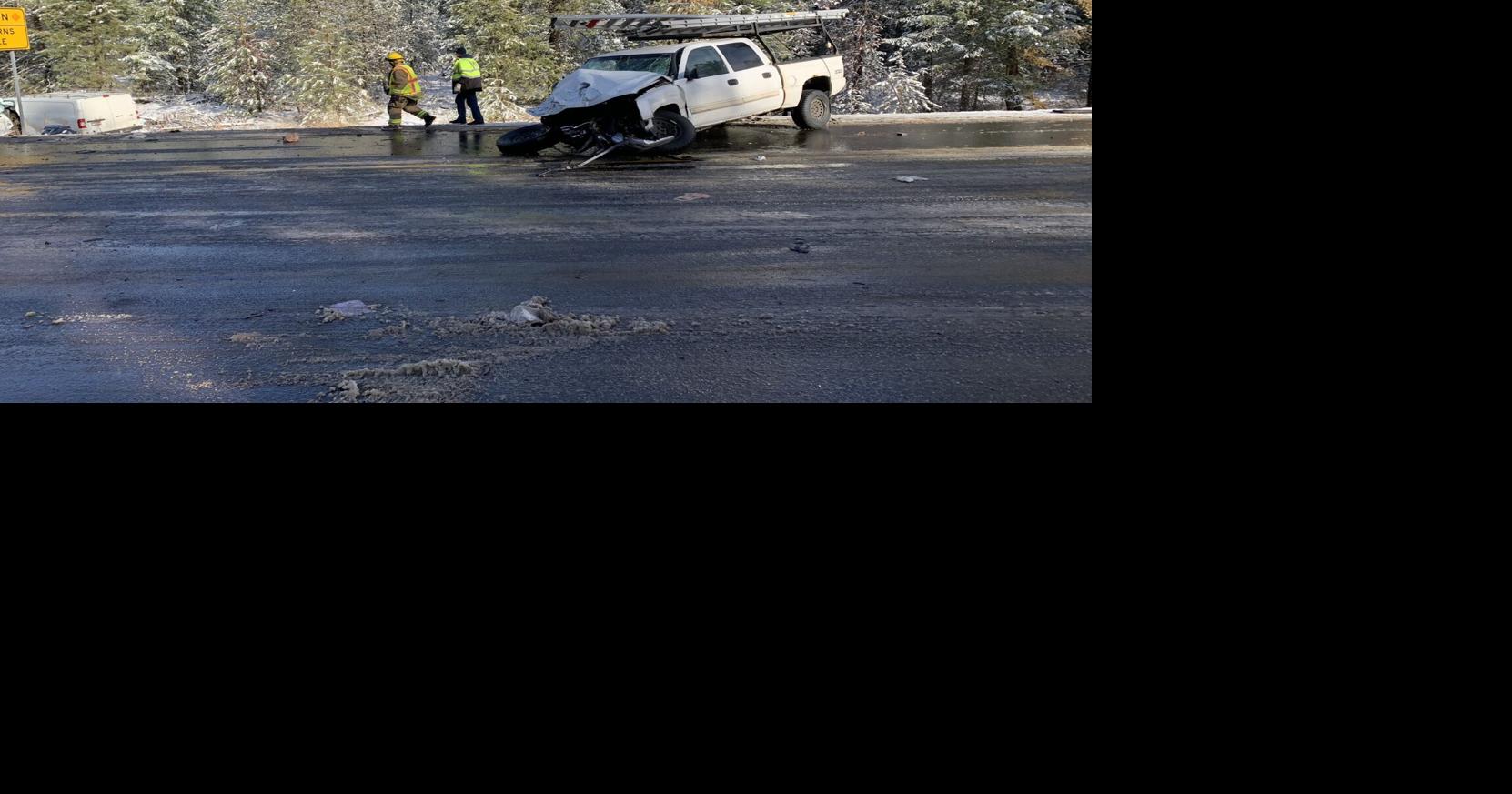 1 dead, 2 seriously injured in head-on crash on US-395 | Spokane News ...