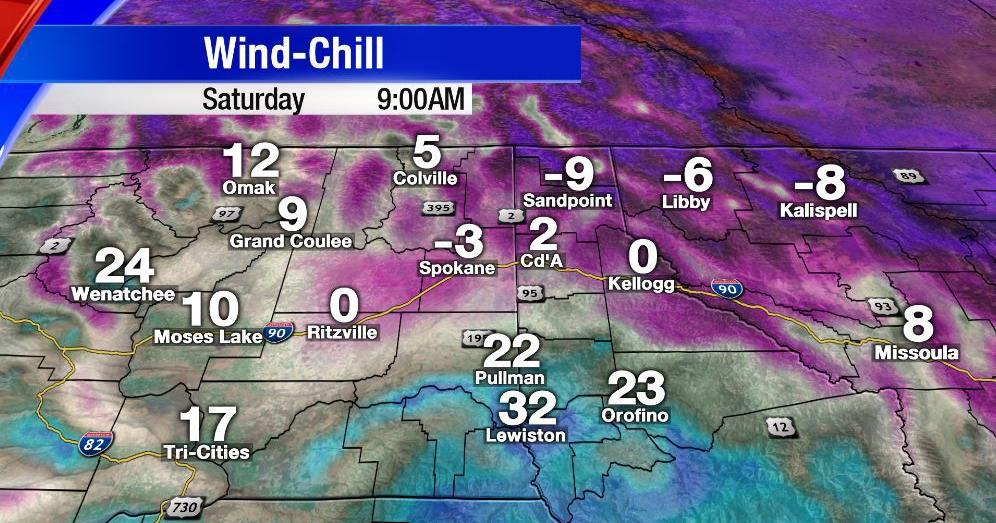 Sub-Zero Wind Chill | | khq.com