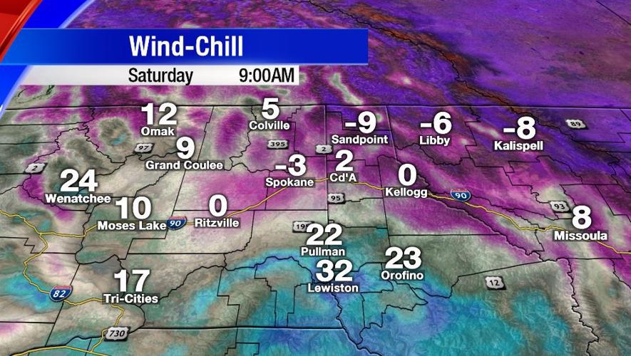 Sub-Zero Wind Chill | | khq.com
