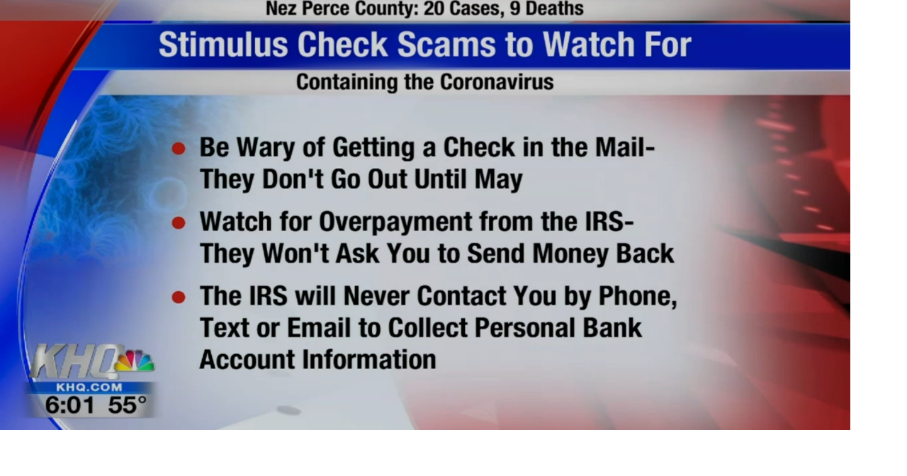 Stimulus Scams: The top 6 to watch out for while waiting for your check ...