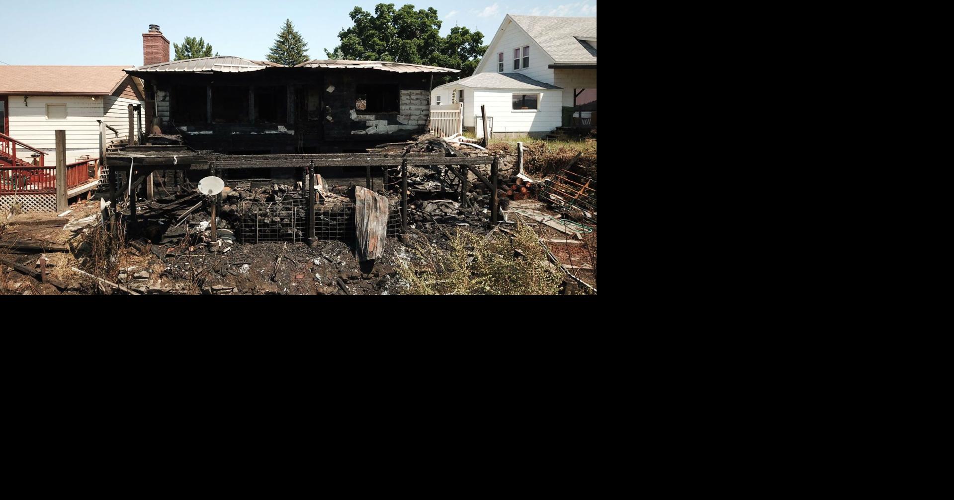 Omak brush fire leads to total-loss house fire | Spokane News | khq.com
