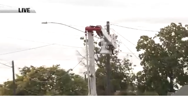 Crash causes downed powerline in Emerson Garfield neighborhood ...