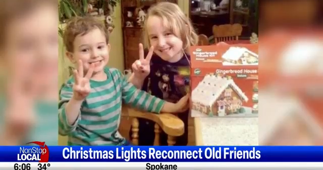 Christmas lights reconnect friends after more than a decade | Spokane ...