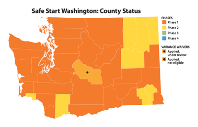 Stevens County approved for early entry to second Washington reopening ...