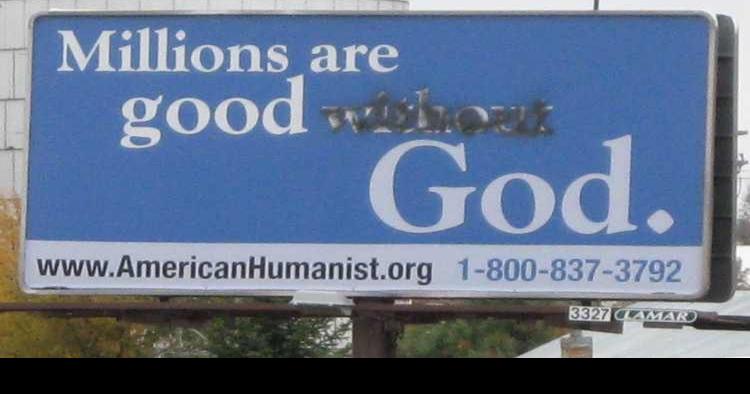 North Idaho Atheist Billboard Vandalized News