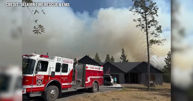 Sage Brush Fire contained near Athol | Washington Wildfires | khq.com