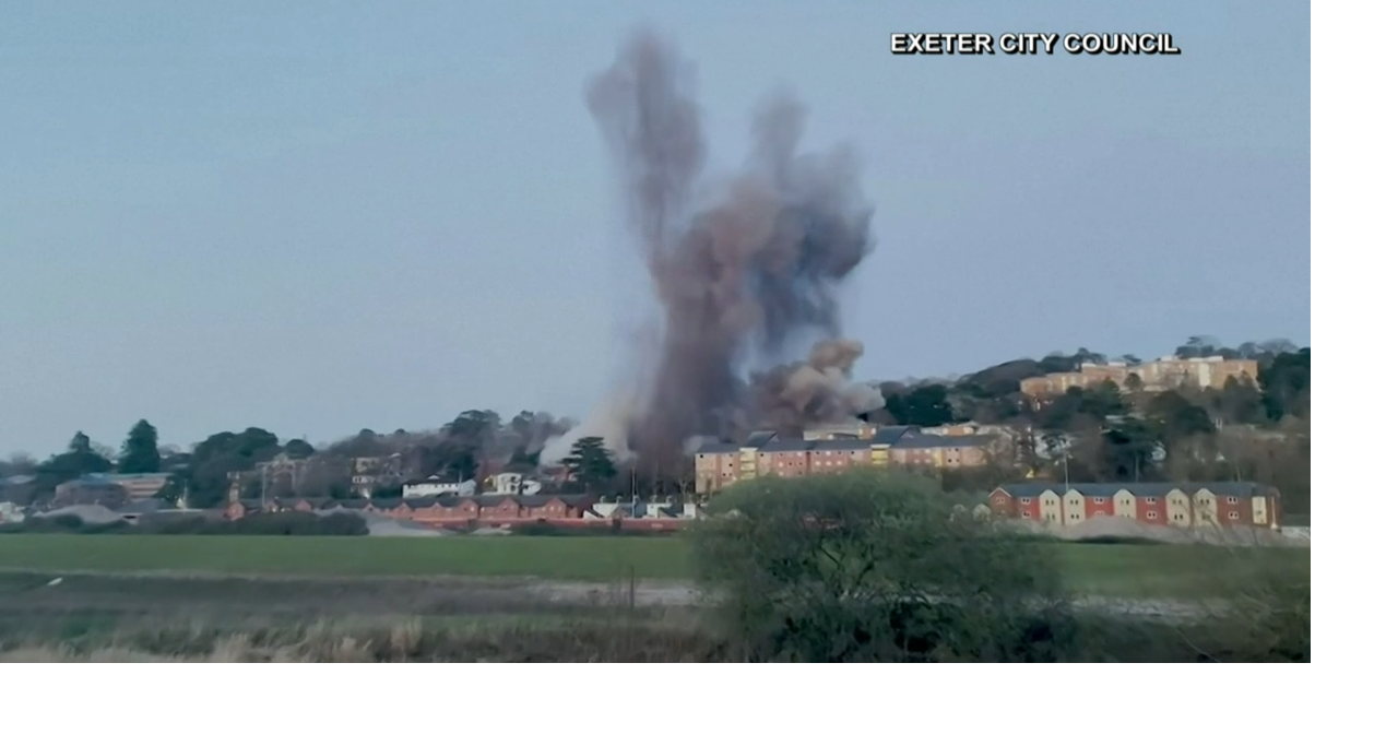 WWII bomb found near university in England, explosion heard 5 miles ...