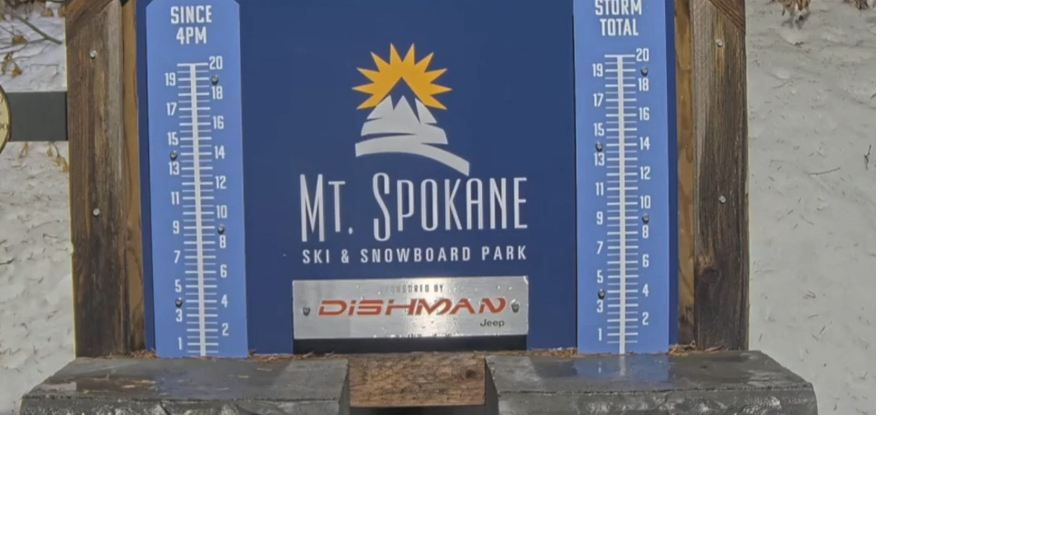 Mount Spokane reopens today but snow levels are still pretty low ...