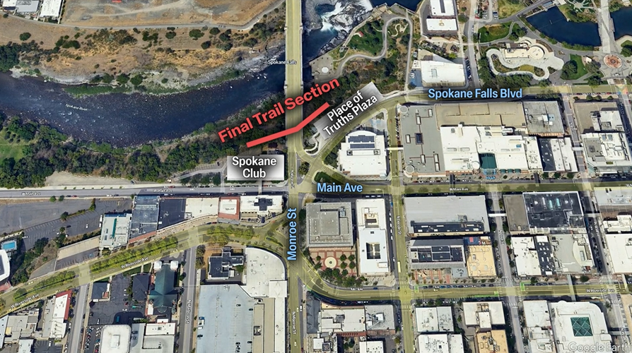 Post Street Bridge and Gorge Trail Loop to open in first week of June ...