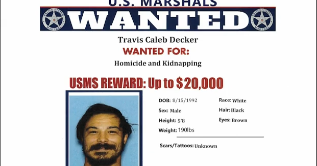 Wanted posters put up for Wenatchee murder suspect Travis Decker ...