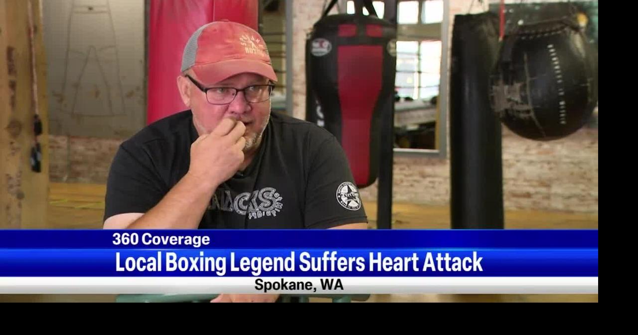 360 Coverage: Spokane boxing legend suffers heart attack, how to know the signs and symptoms ...
